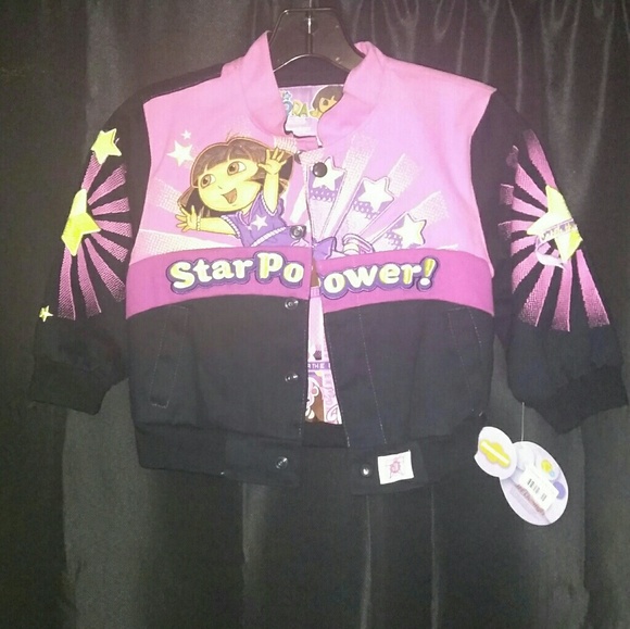 Jackets & Coats | Dora The Explorer Kids Character Jacket | Poshmark
